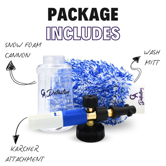 CA Detailing Snow Foam Lance Kit Karcher & Quick Release